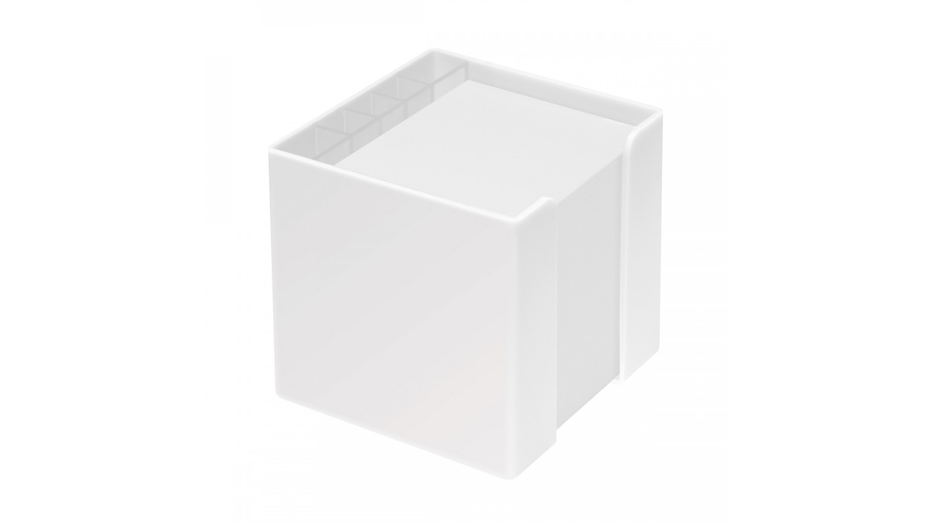 Zettelbox Alpha mit Köcher als Werbeartikel ab 3,70